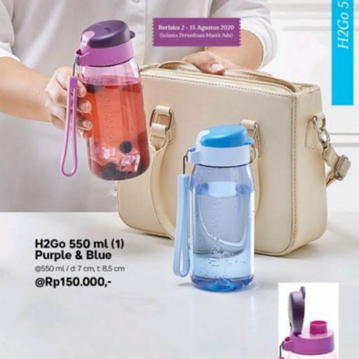 Jual Populer H2Go 550Ml Tupperware Perpc | Shopee Indonesia