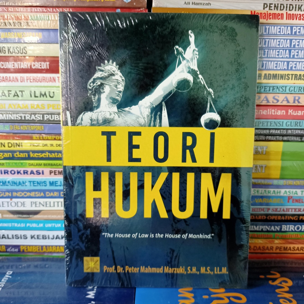 Jual Buku Teori Hukum - Prof. Dr. Peter Mahmud Marzuki Prenada Media | Shopee Indonesia