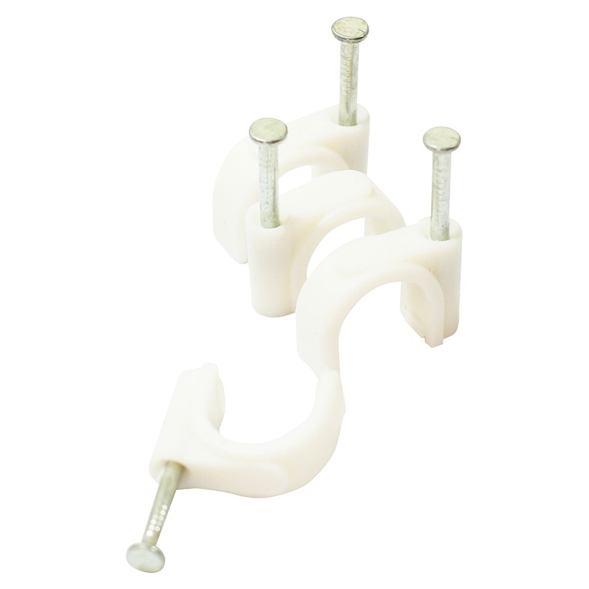 Jual Klem Kabel Listrik Plastik Paku Beton / Cable Clips 7mm FW-5007 ...