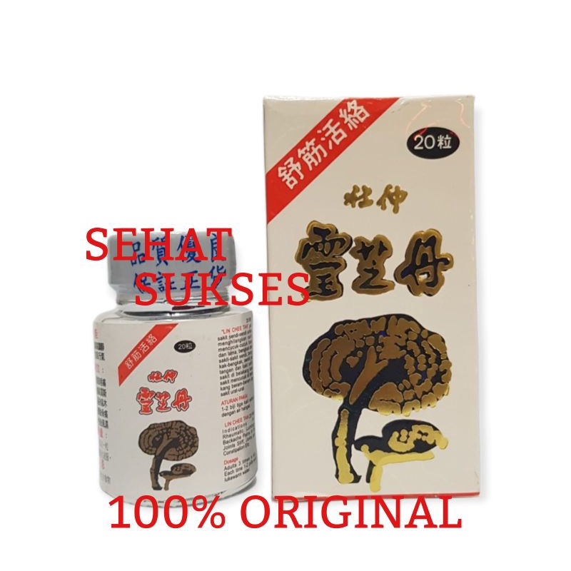 Jual Lin Chee Tan (Jamur ) Kapsul ~Obat Rematik, Nyeri Sendi, Pegal ...