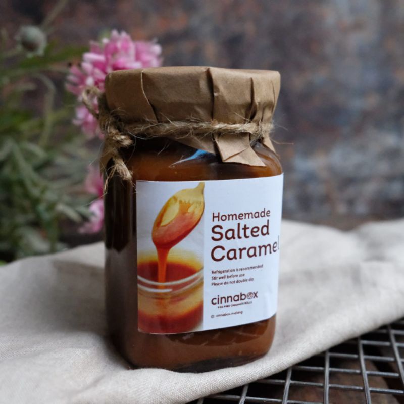 Jual HOMEMADE SALTED CARAMEL SPREAD CINNABOX | Shopee Indonesia