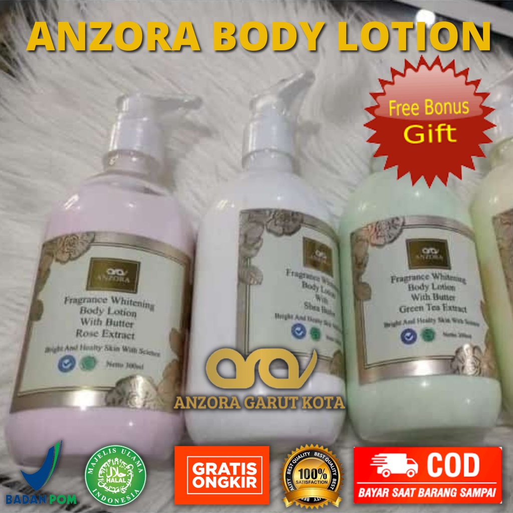 Jual BODY LOTION ANZORA BODY LOTION ANZORA BODY SCRUB ANZORA SKINCARE ...