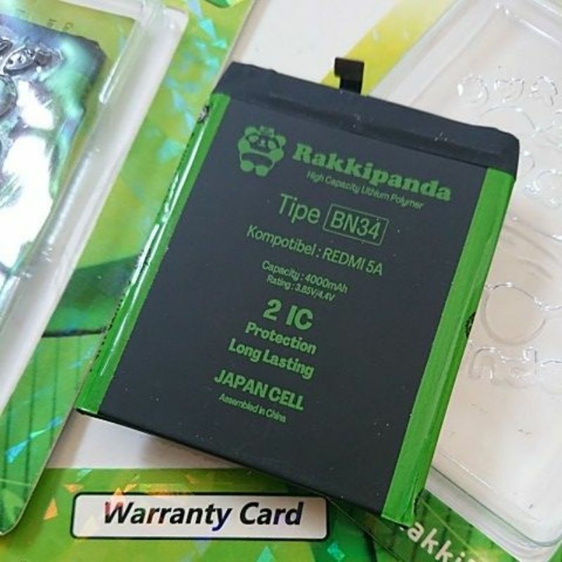 Jual Batre Bn34 Ori Orijinal Original Rakipanda BN 34 Xiaomi Redmi 5a ...