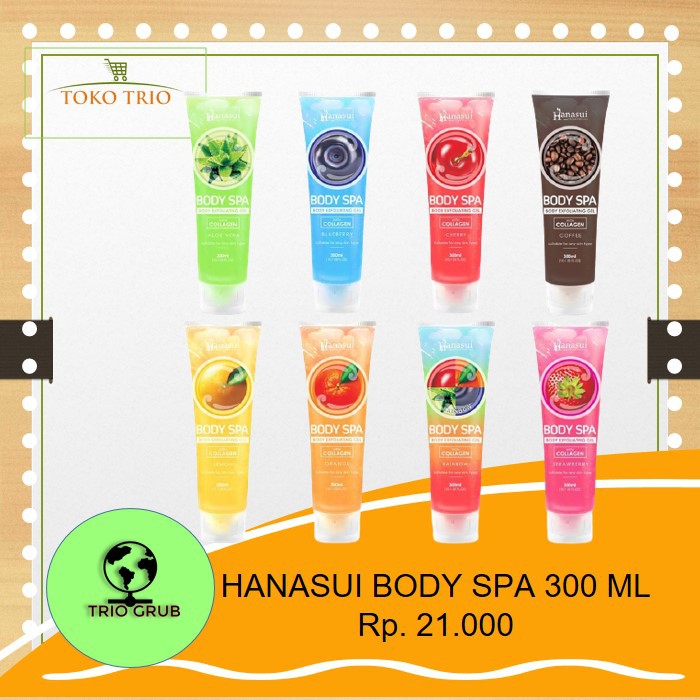 Jual HANASUI BODY SPA 300ML | Shopee Indonesia