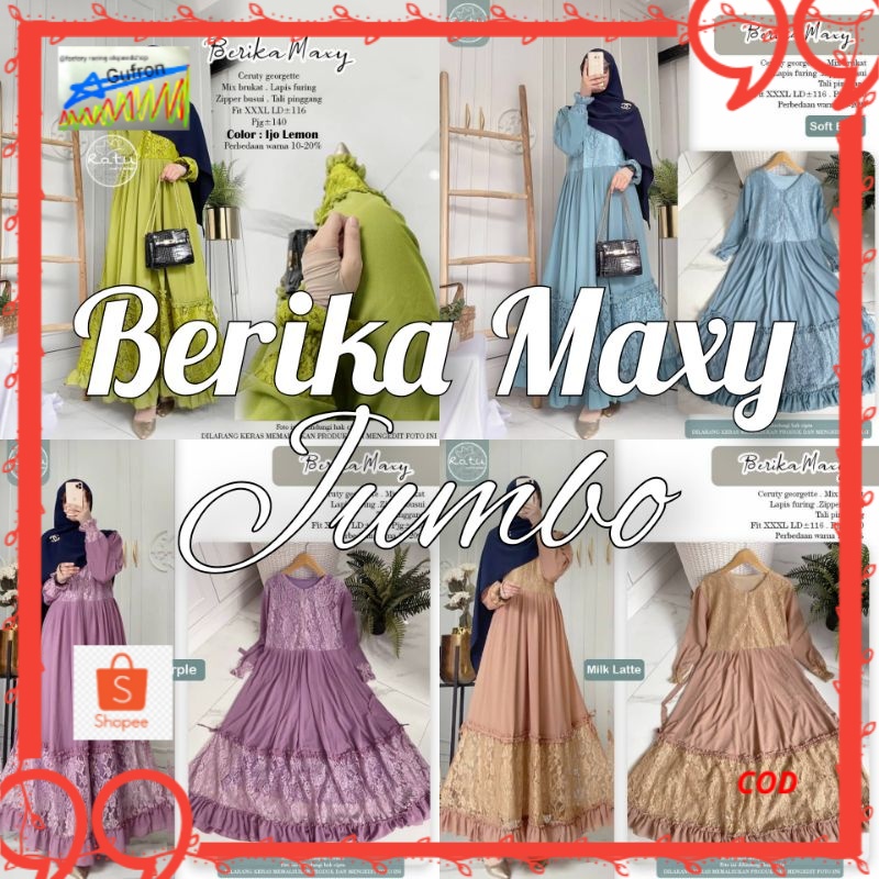 Jual BERIKA JUMBO MAXY (LABEL KAYLA) | Shopee Indonesia