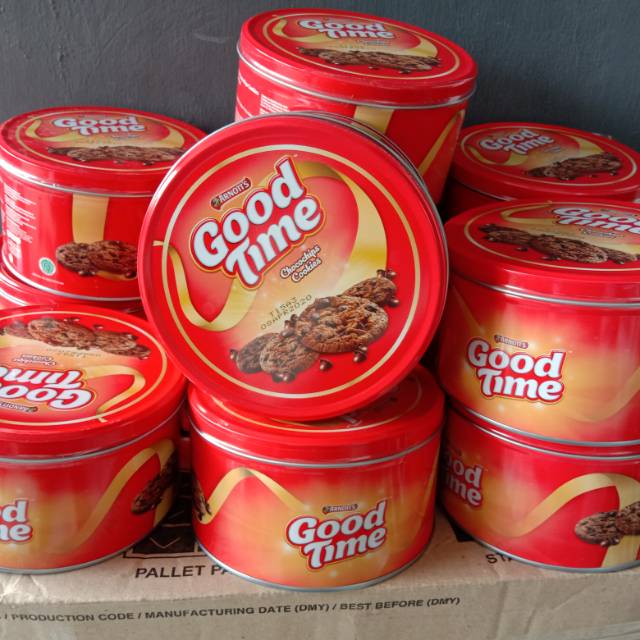 Jual Goodtime biskuit good time kaleng | Shopee Indonesia