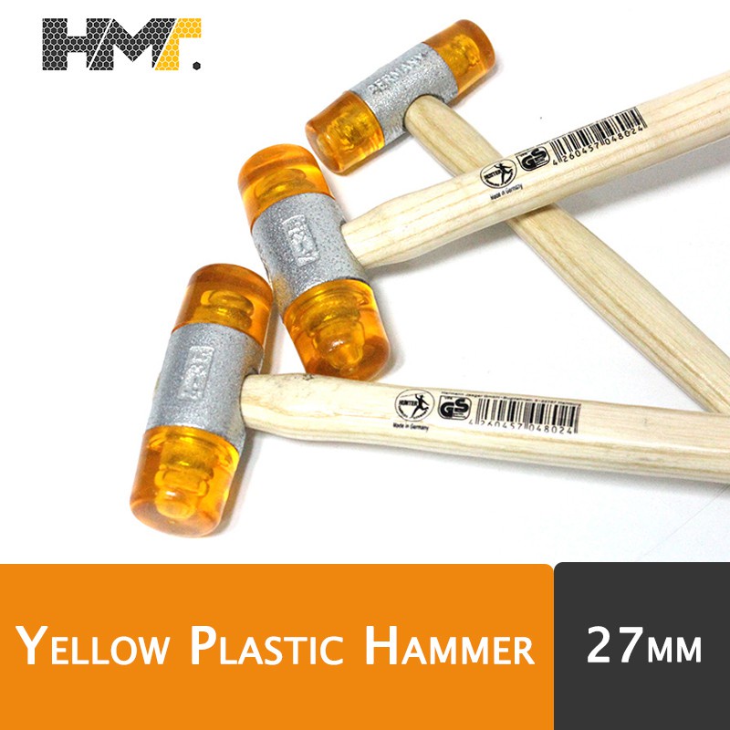 Jual Yellow Plastic Hammer 27mm / Palu Plastik Kuning 27 mm GERMAN ...