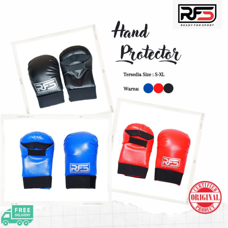 Jual Handprotector Karate Taekwondo / Hand protector Karate / Hand ...