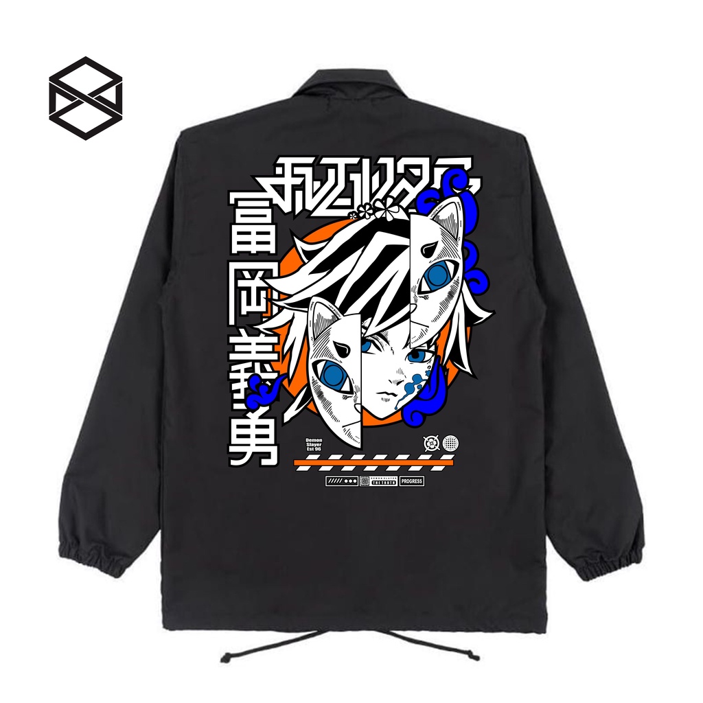 Jual jaket coach demons slayer tanjiro/jaket coach anime | Shopee Indonesia
