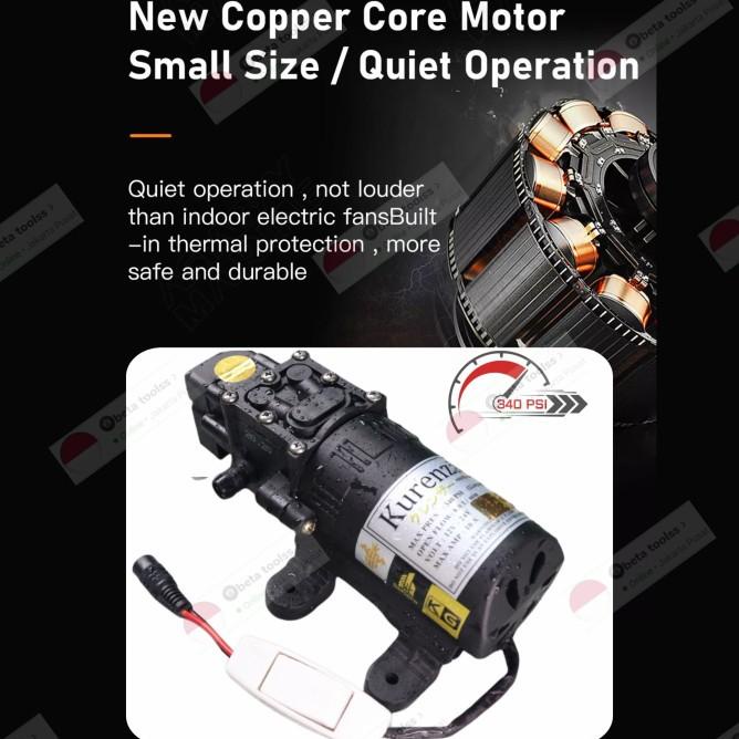 Jual Pompa Air Otomatis 250Psi Dc Water Pump 100W Alat Steam Jet ...