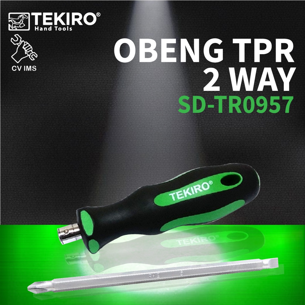 Jual Obeng Gagang TPR Bolak Balik Dua Arah 2 Way Screwdriver SD-TR0957 ...
