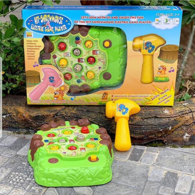 Jual WHAC A MOLE MOUSE MAINAN PALU ANAK HIT THE MOUSE GAME FUN TOYS ...
