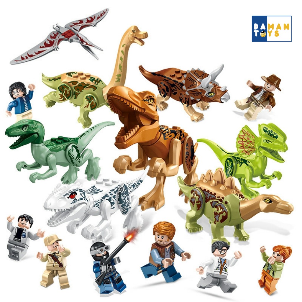 Jual Dinosaurus Mainan Dinosaur Tirex Dinosaurs Diy Dino Jurassic World ...