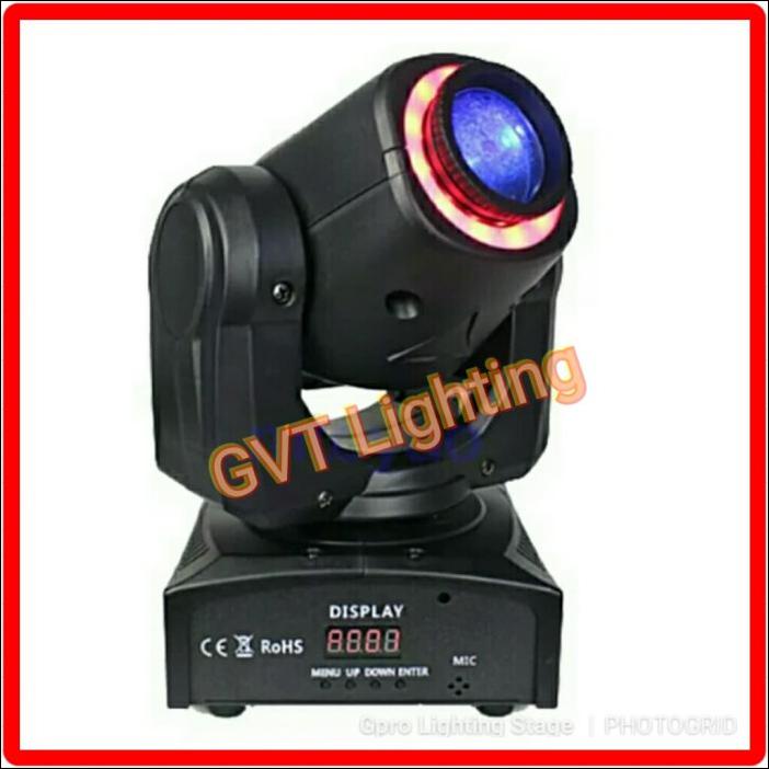 Jual MINI BEAM MOVING HEAD 80 WATT 7 GOBOS VARIASI | Shopee Indonesia