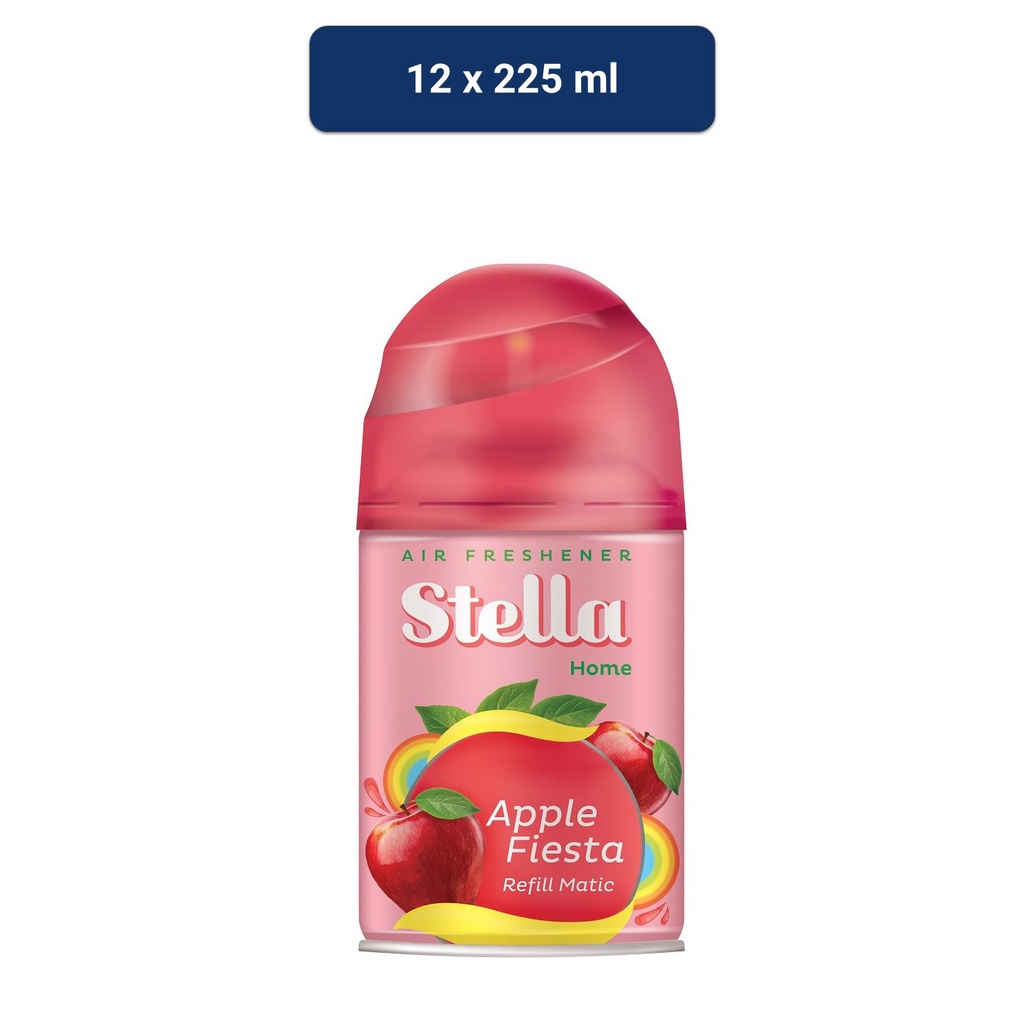 Jual Stella Matic Refill Apple Fiesta 12 x 225ml | Shopee Indonesia