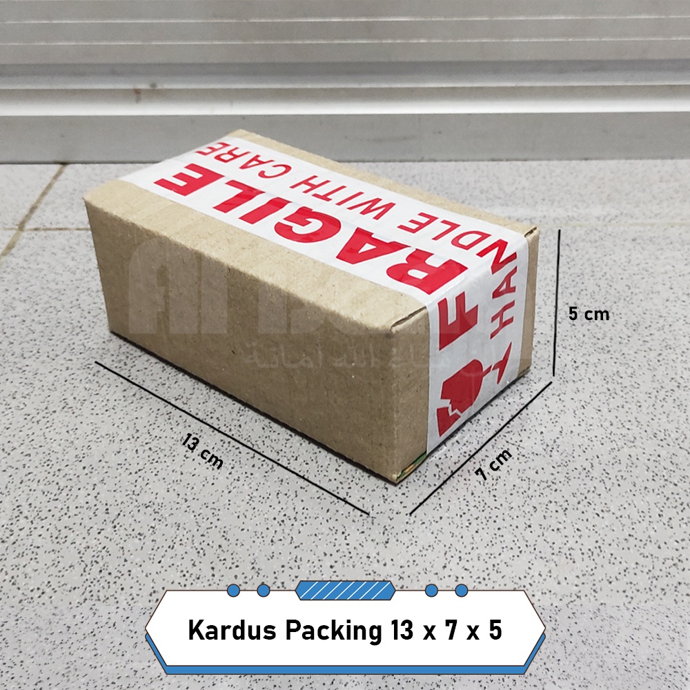 Jual Kardus Packing ukuran 13cm x 7cm x 5cm 10 pcs | Shopee Indonesia