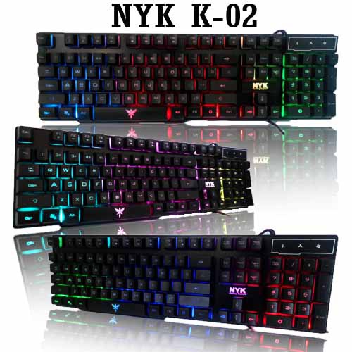 Jual NYK K-02 Keyboard Gaming / NYK Sacred K02 / NYK K02 | Shopee Indonesia