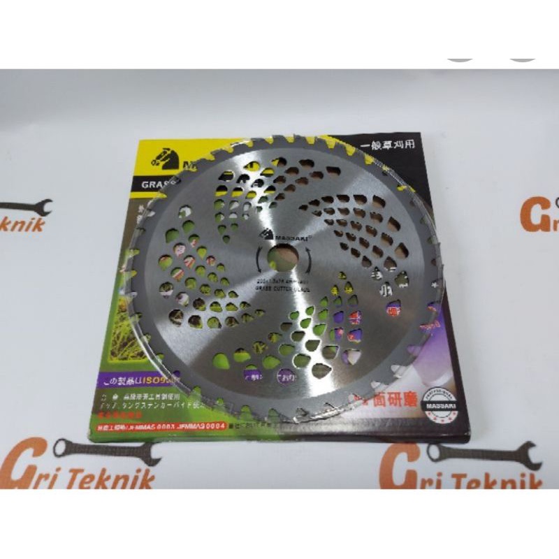 Jual mata pisau potong rumput bulat massaki 10in/grass cutter 10inci ...