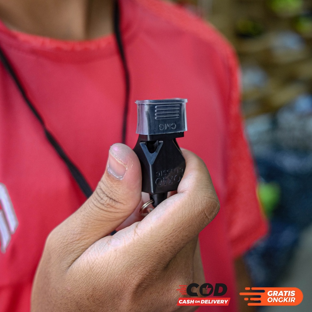 Jual Peluit Whistle Pluit Fox 40 Dengan Tali Untuk Pelatih Bola Wasit ...