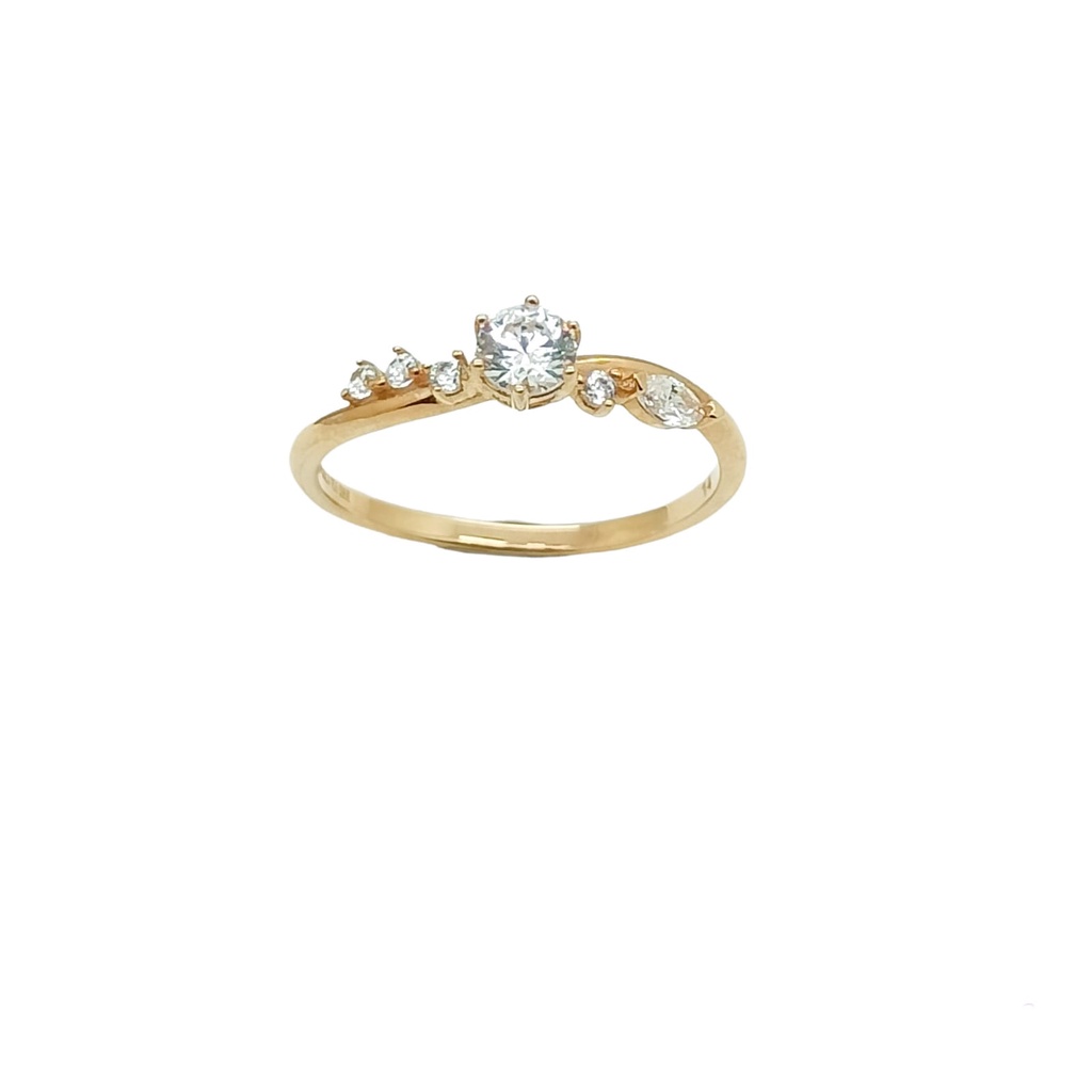 Jual Cincin RG K-Style Collection - Son Series RI200269 SDW Gold 18K ...