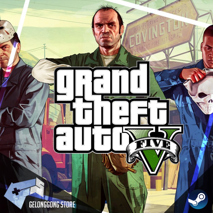 Jual Lisensi Game Original Grand Theft Auto V Steam Edition | Shopee ...