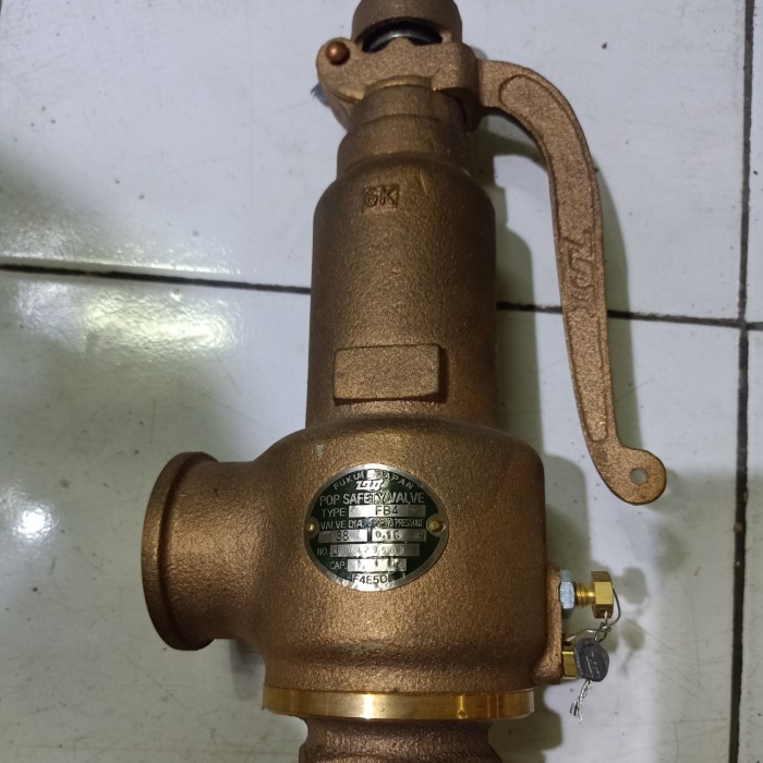 Jual POP Safety Valve FUKUI JAPAN 1 1/2" Inch ( FB4 ) | Shopee Indonesia