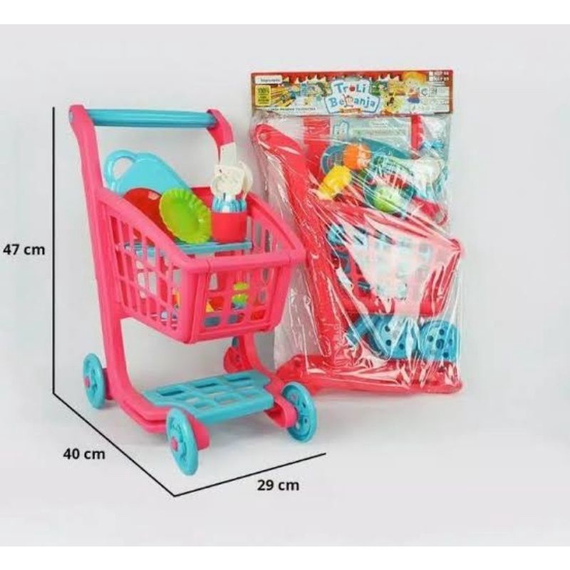 Jual Mainan Anak Murah Troli Buah Supermarket KGP 89 | Shopee Indonesia