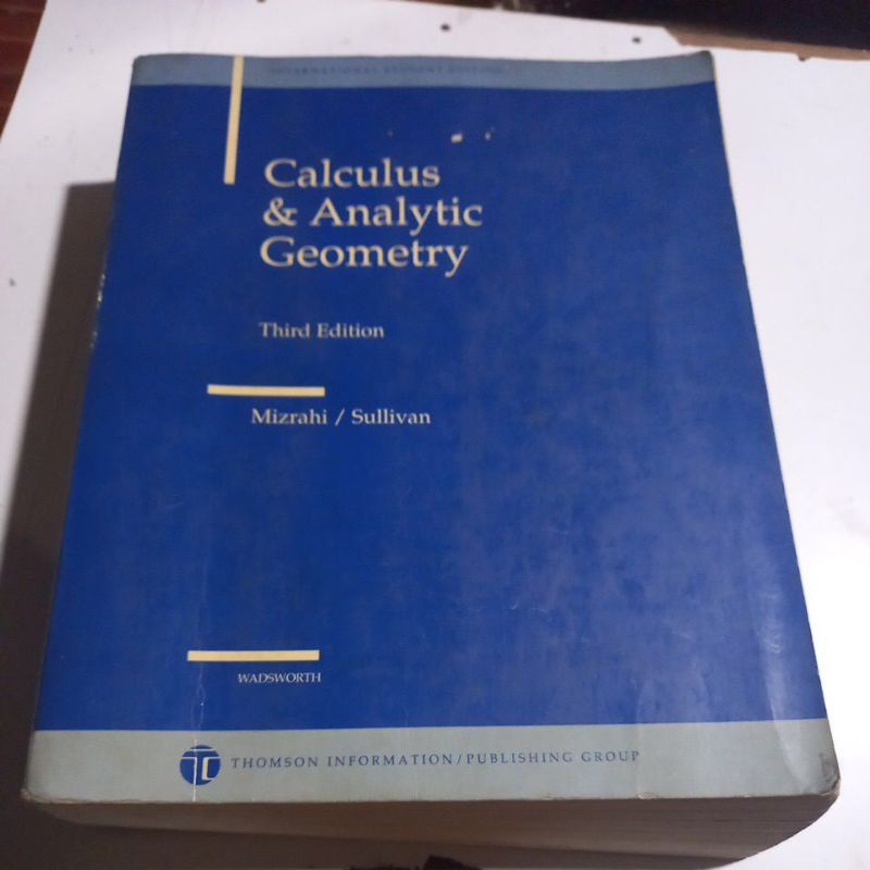 Jual CALCULUS & ANALYTIC GEOMETRY. | Shopee Indonesia