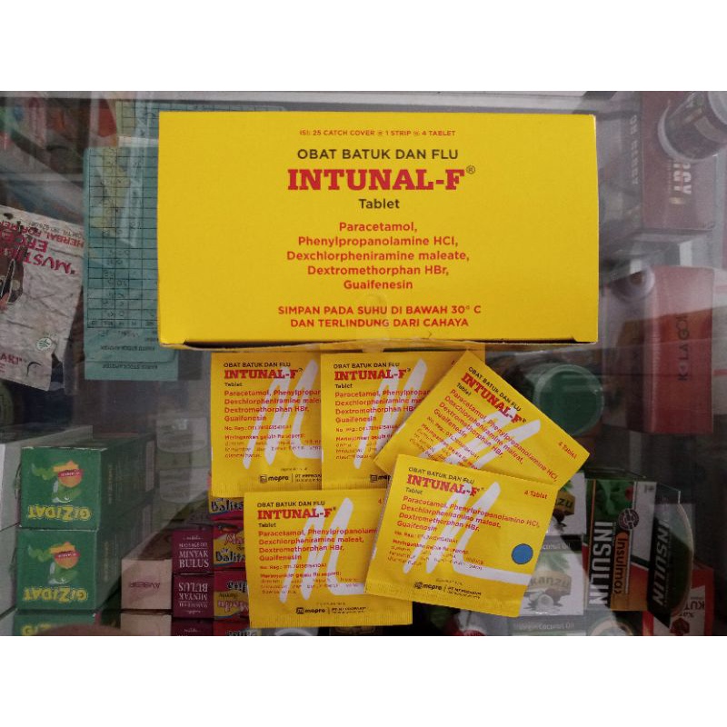 Jual Intunal Forte Strip Isi 4 Tablet - ED 10/2027 | Shopee Indonesia