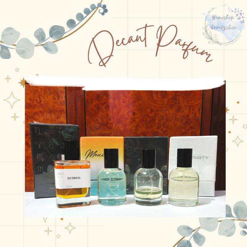 Jual [DECANT PARFUM] ONIX PARFUME MEXICOLA FWB SCORPIO SHARE IN BOTTLE ...