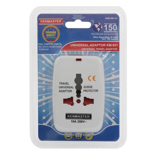 Jual Kenmaster Colokan Universal / Colokan Multi / Universal Travel ...