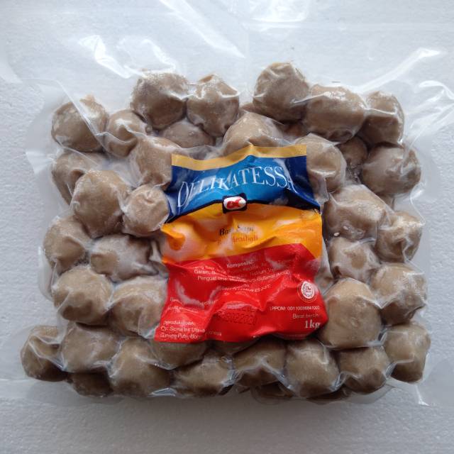 Jual Baso Sapi Super Merk Delikatessa 1 kg | Shopee Indonesia