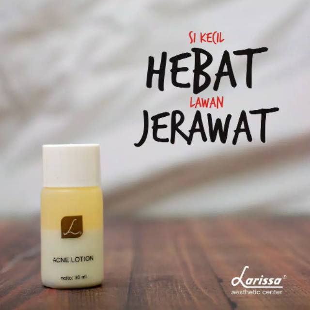Jual Larissa acne lotion (lotion jerawat) | Shopee Indonesia