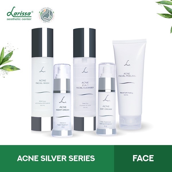 Jual Larissa Paket Acne Silver Series | Shopee Indonesia