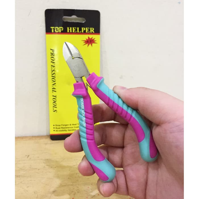 Jual FREE Ongkirr ! Tang Potong 4-5 inch Mini TOP HELPER Alat Tukang ...