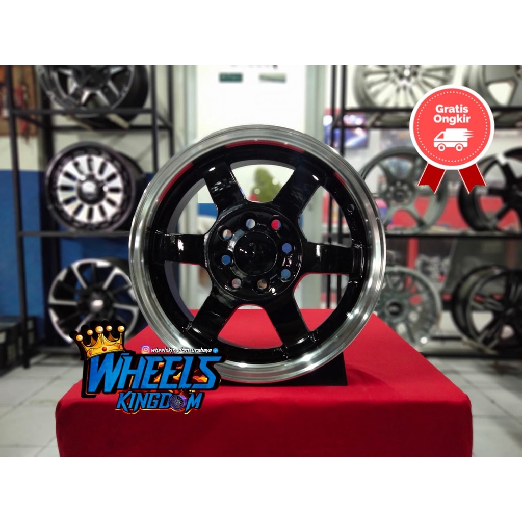 Jual Velg Racing Mobil Ring 14 TOKYO TE37 JDM - Mobil Brio Jazz Yaris ...