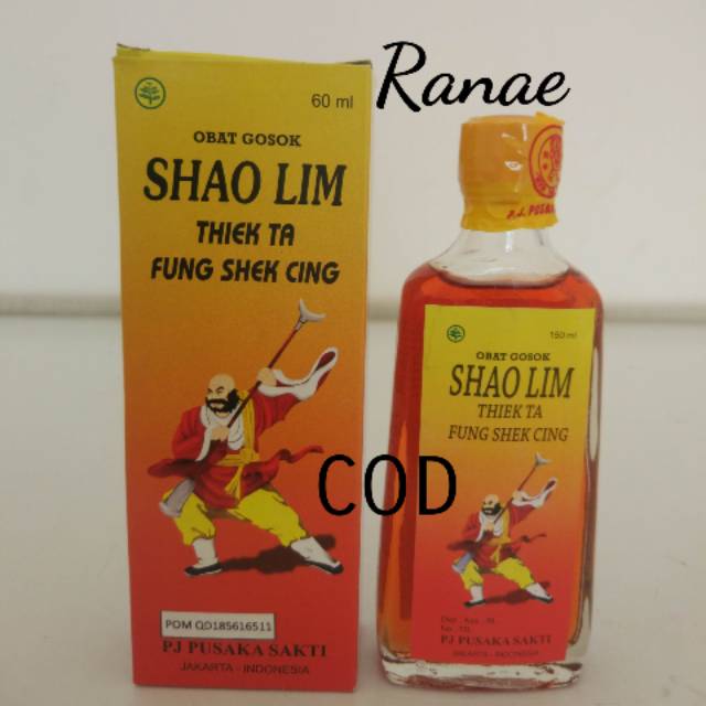 Jual SHAO LIM / SHAOLIM Minyak obat Gosok untuk nyeri sendi dan sakit ...
