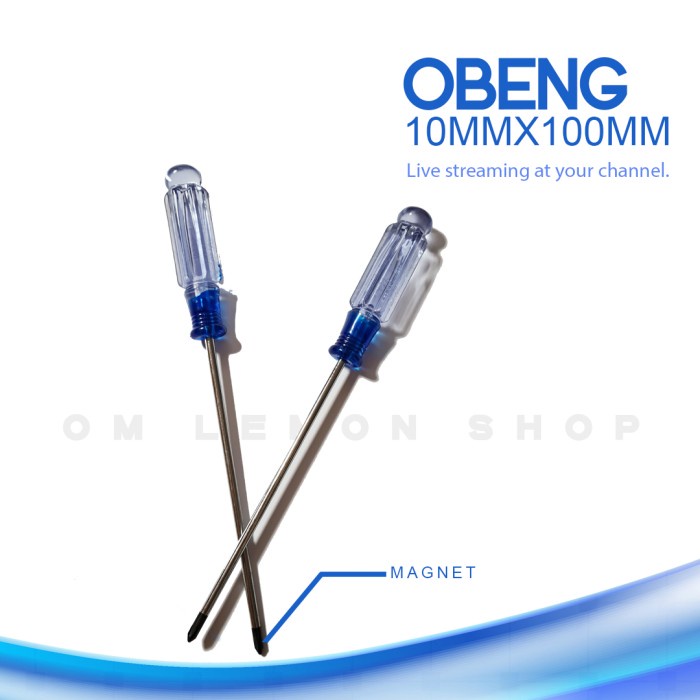 Jual Obeng plus 10mm x 100mm merk GEKHA kuat dan tebal | Shopee Indonesia