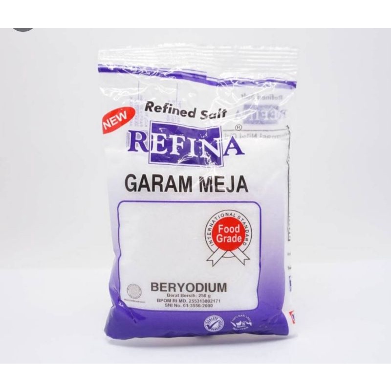 Jual GARAM REFINA 250G | Shopee Indonesia