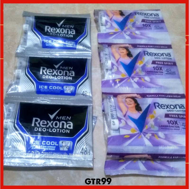 Jual REXONA Deo Lotion Sachet 9 gr | Shopee Indonesia