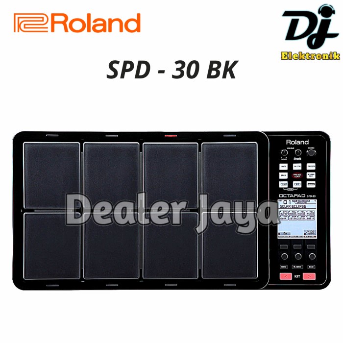 Jual Drumpad / Drum Pad Roland SPD 30 BK / SPD30 BK / SPD-30 BK Octapad | Shopee Indonesia