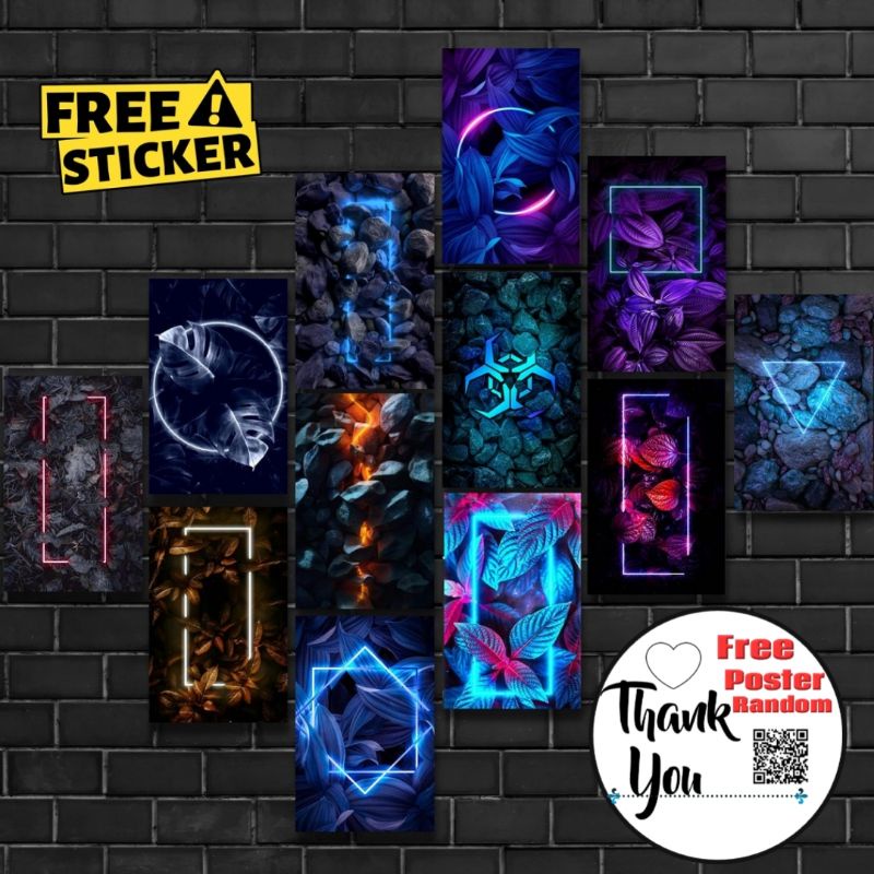 Jual Murah hiasan dinding aesthetic Kamar Cowok Distro Glow aesthetic ...