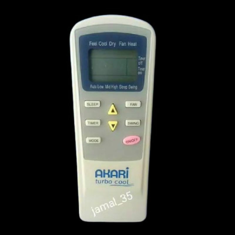 Jual REMOTE REMOT AC AKARI TURBO COOL TCL ARTIC TURBO COOL | Shopee Indonesia