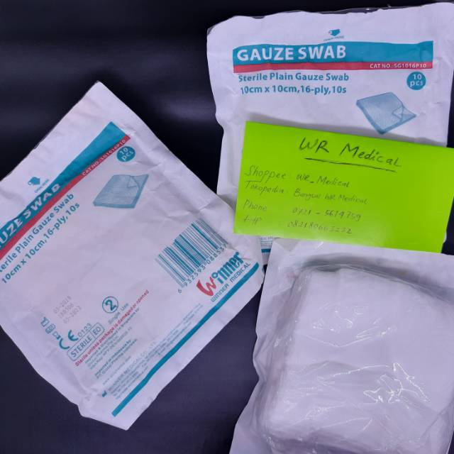 Jual Gauze Swab Winner / Kassa Steril / Kasa Steril / Kasa Winner ...