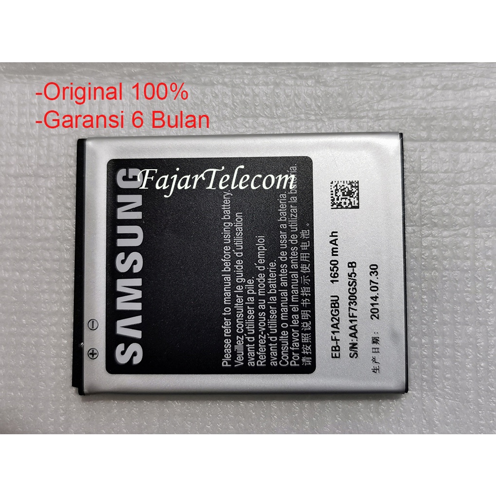 Jual Baterai Samsung EB-F1A2GBU Galaxy Camera GC100 S2 i9100 i777 i9103 i9105 M340s T969 ...