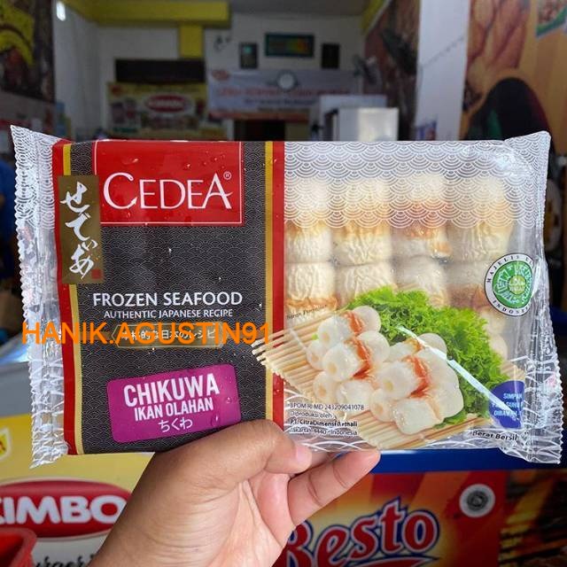 Jual Cedea Frozen Food Chikuwa 250GR Ikan Olahan Seafood 250 gr Cikuwa ...