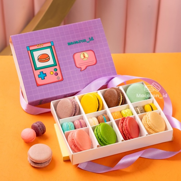 Jual Paket Mix Macaron Campur Baby dan Regular Isi Banyak 16pcs Best Seller Dan Termurah ...