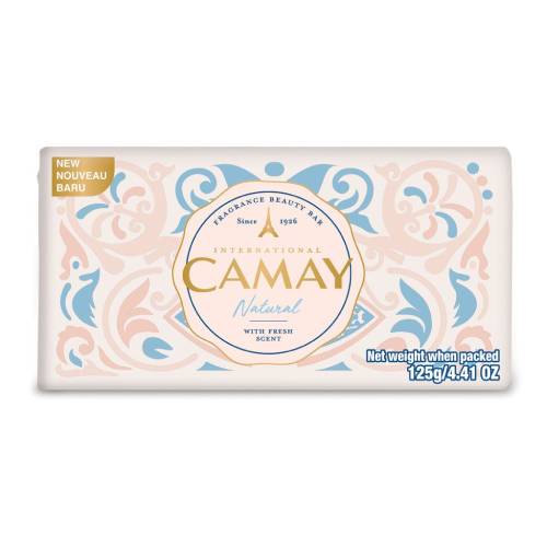 Jual Camay Soap Bar Naturel 125 gr x 3 Pcs | Shopee Indonesia