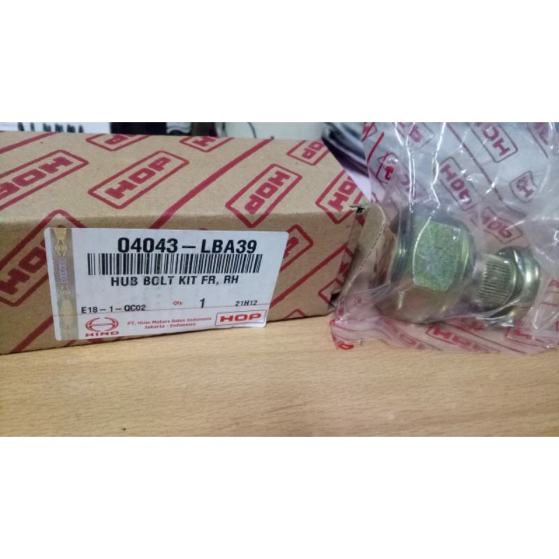 Jual Baut Roda Depan KANAN Dutro 110HD,LD,130HD,MD (2006-Up) | Shopee ...