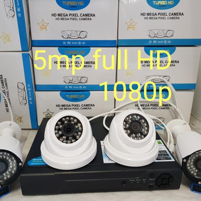 Jual Paket Cctv 5MP 4CH 1080p Lengkap Tinggal Pasang sinarsak71 Ayo ...